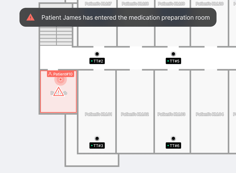 Patient Location Tracking | ORBRO, Location Tracking & Digital Twin ...